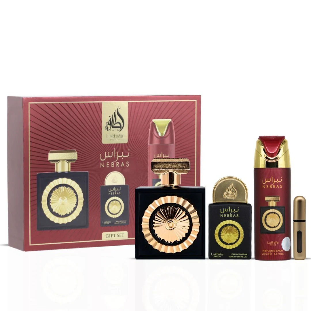 Nebras 3-Piece Perfume Gift Set – Omar Parfume